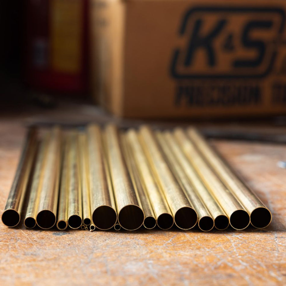 The Telescopic Round Brass Tubing Bundle – ksmetals
