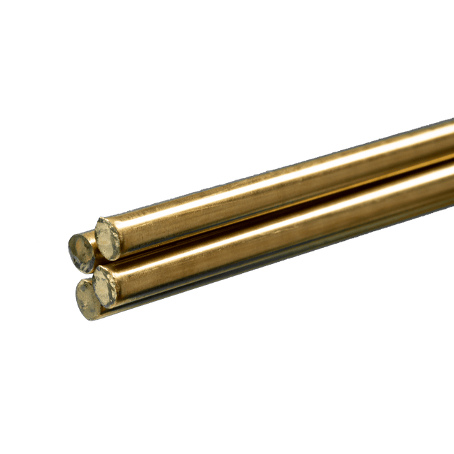 Brass, Copper, Aluminum, Stainless Rod| 1/32" to 1/2" OD | K&S Metals ...