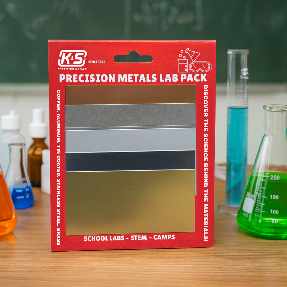 K&S Precision Metals Lab Pack – Classroom STEM Exploration Kit (5 Piec ...