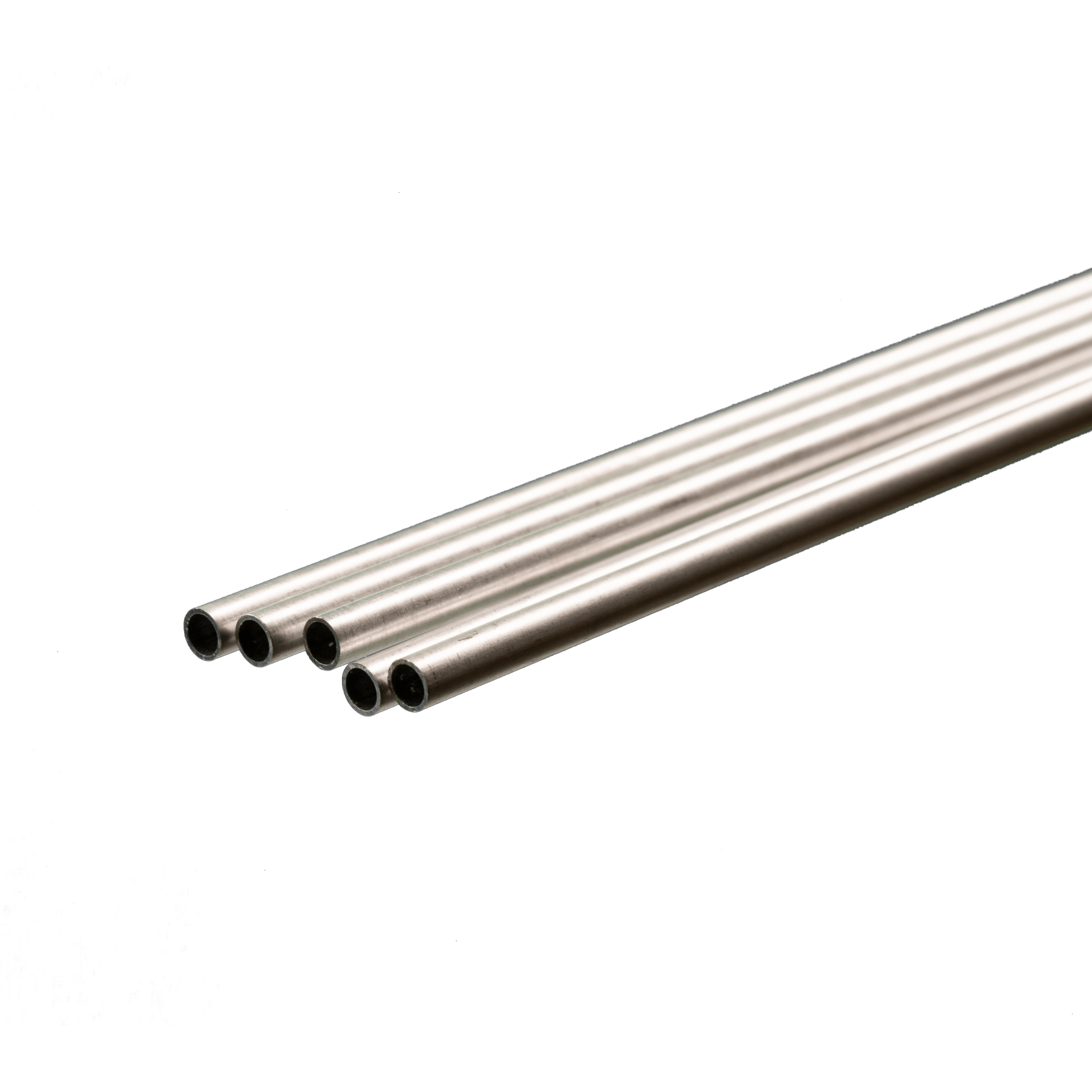 Round Aluminum Tube: 4mm OD x 0.45mm Wall x 1 Meter Long (5 Pieces ...
