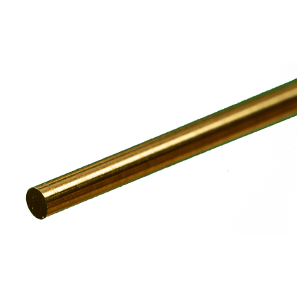 Round Brass Rod | 1/32" to 3/8" OD | K&S Precision Metals | USA Made ...
