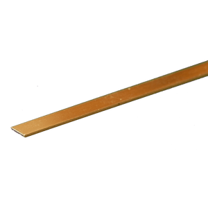 Brass Strip: 0.025" Thick x 1/4" Wide x 12" Long (1 Piece) – ksmetals