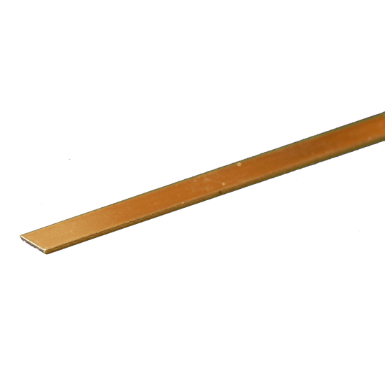 Brass Strip: 0.025" Thick x 1/4" Wide x 12" Long (1 Piece) – ksmetals