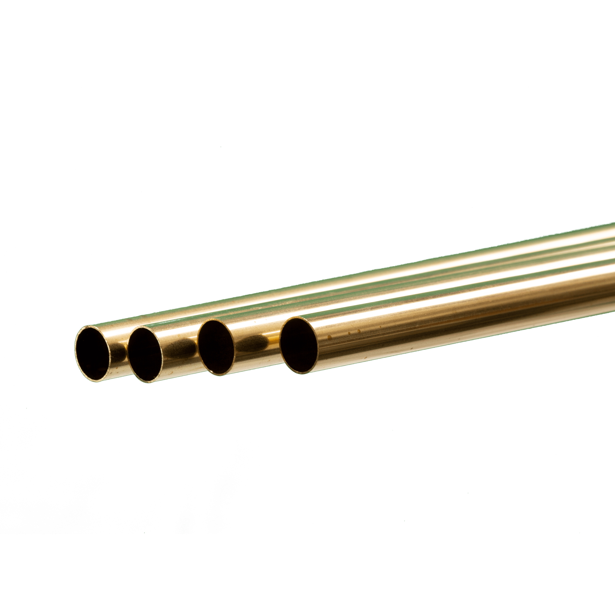 Round Brass Tube: 7/16" OD x 0.014" Wall x 36" Long (4 Pieces) – ksmetals