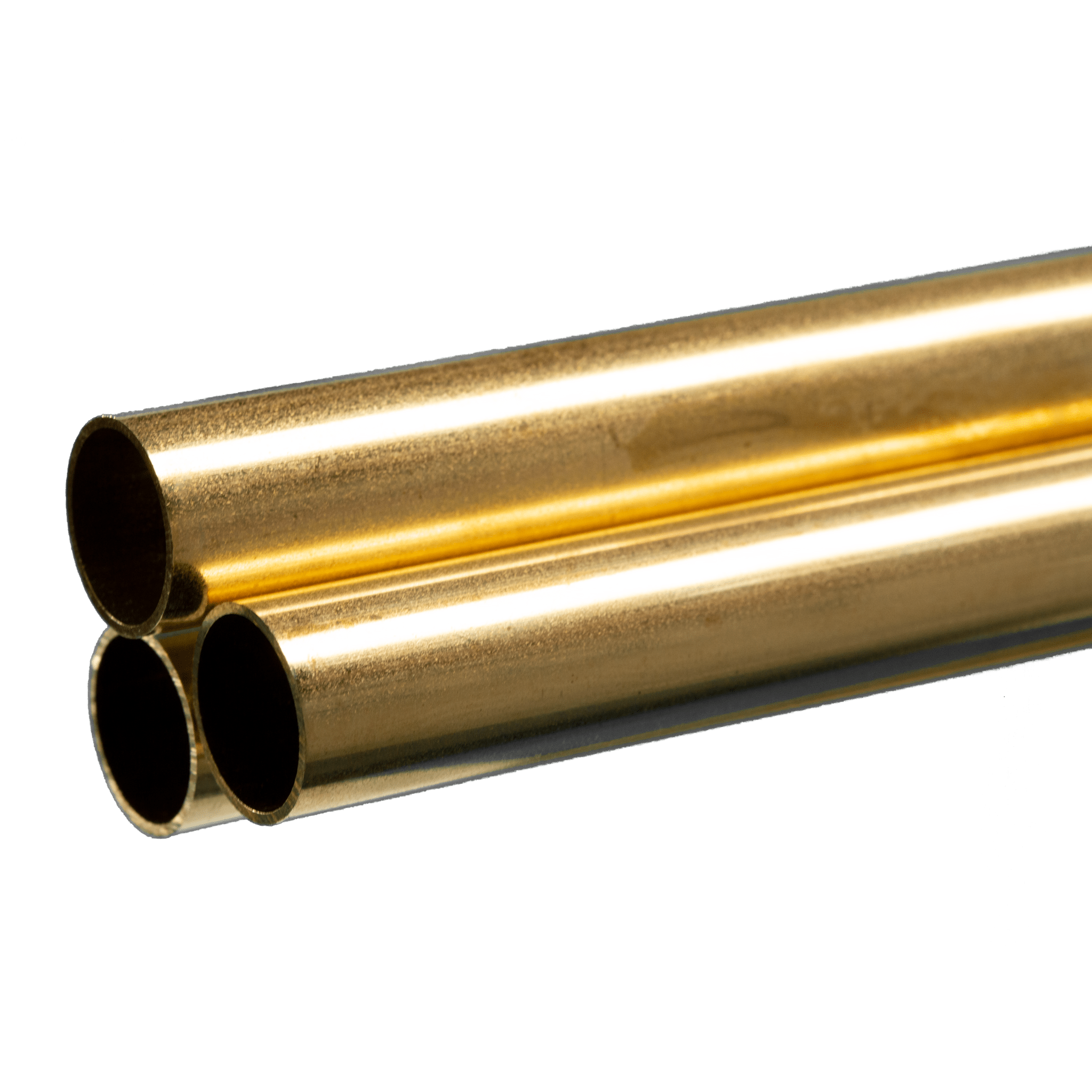 Round Brass Tube: 9/16" x .014" Wall x 36" Long (3 Pieces) – ksmetals