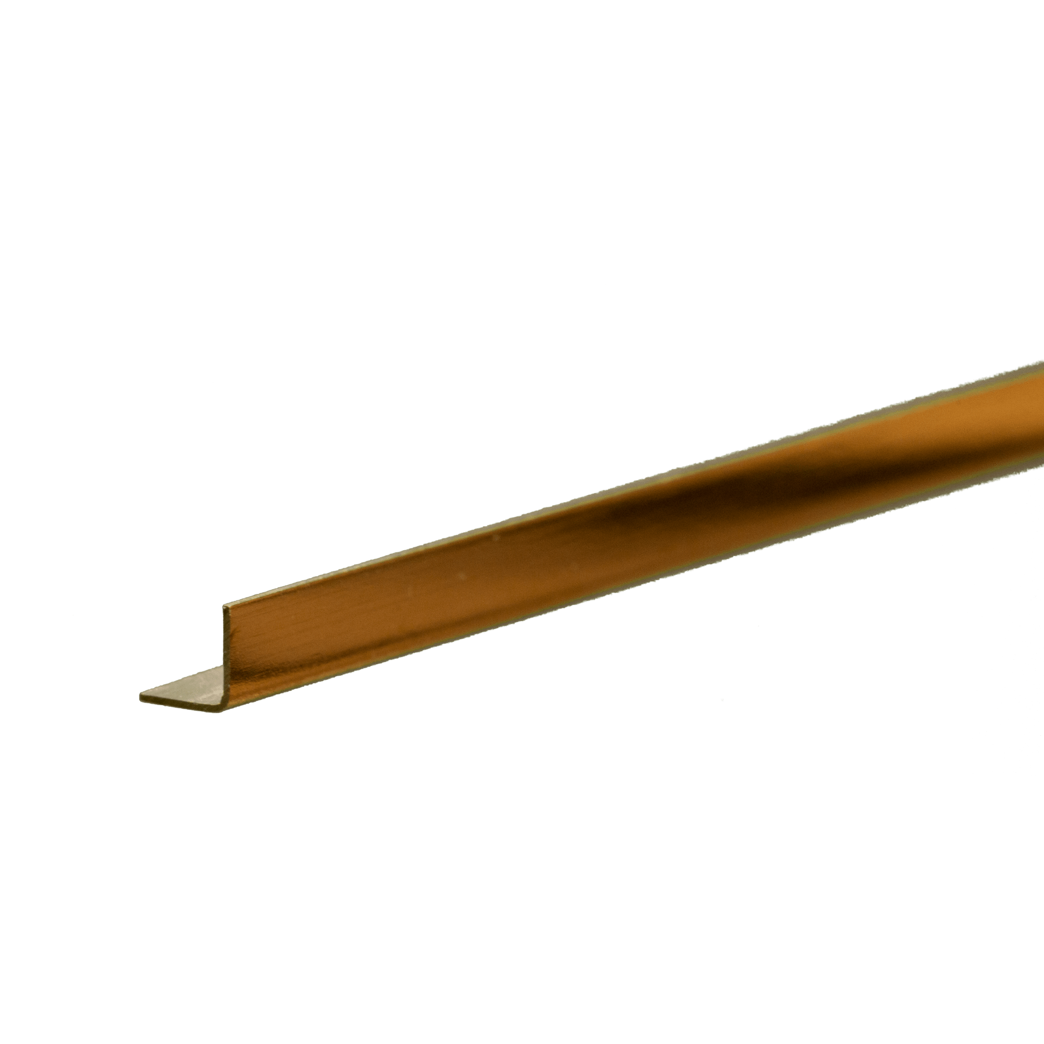 Brass Angle: 0.014" Wall - 3/16" Leg Length - 12" Long (1 Piece) – ksmetals