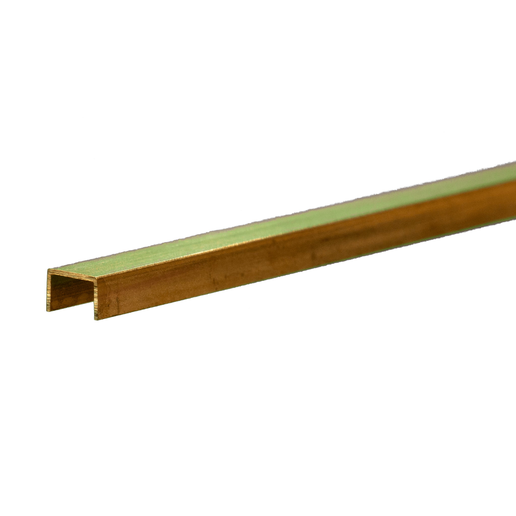 Brass Channel: 0.014" Wall - 3/16" X 1/8" Leg Lengths- 12" Long (1 Pie ...