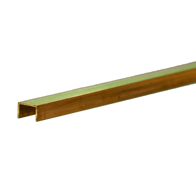 Brass Channel & Angle| .014" Wall| Fast Shipping| K&S Precision Metals ...