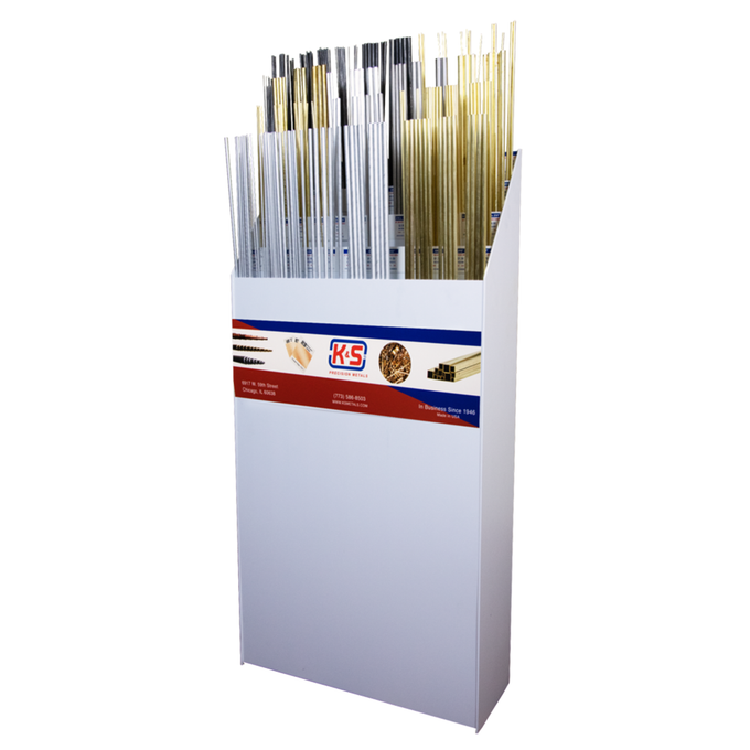 Metal Centers for your Shop or Store|K&S Precision Metals|Display Rack ...